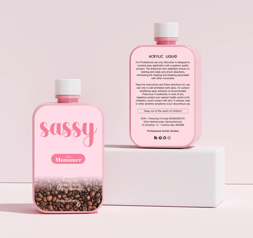 500ml Sassy Monomer - Coffee Scent | SassyNailsnSupplies