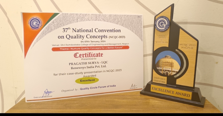 RenewSys Bags Five Awards at the National Quality Convention 2024