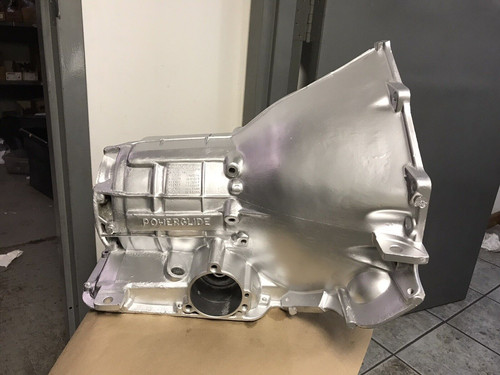GMC CHEVY POWERGLIDE TRANSMISSION ALUMINUM CASE EMPTY TOP SHAVED OFF OR ...
