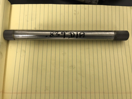 Ford C4 Trans Input Shaft 26 Spline Both Ends 9-3/4” LG .845” Diameter ...