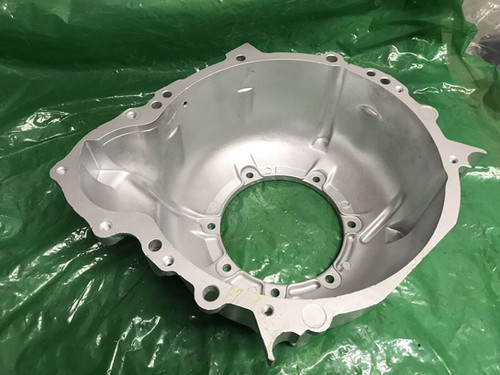 FORD C4 TRANS BELLHOUSING CASTING # C5GP-7976-A 7 BOLT 6” TALL 6 ...