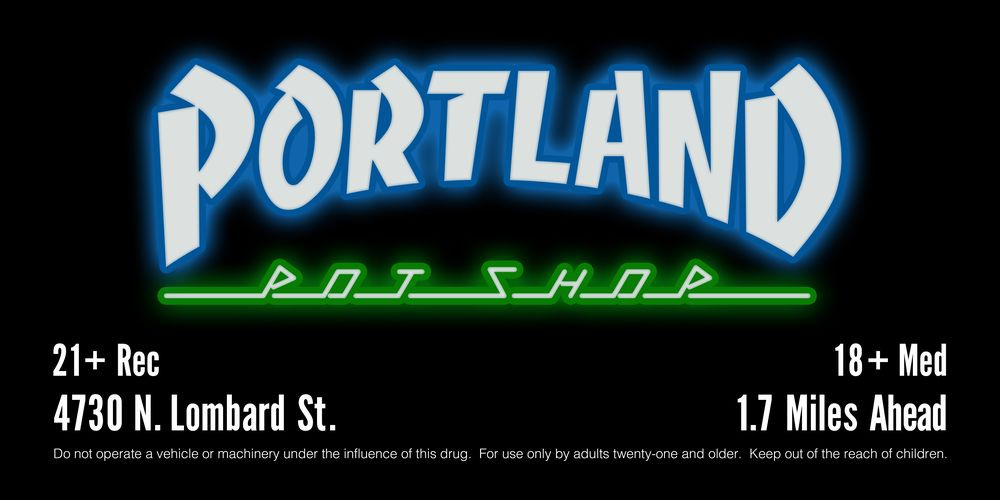 MENU | Portland Pot Shop