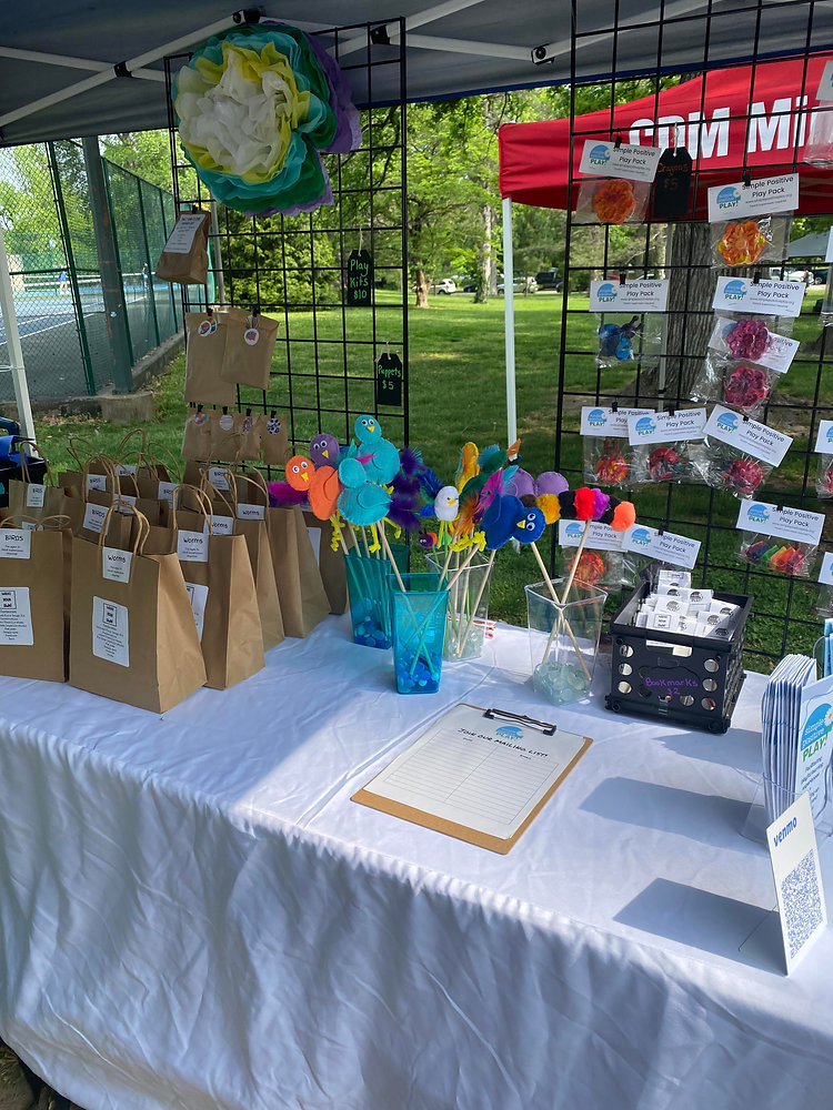 Simple Positive Play at Tower Grove Farmer's Market