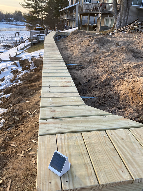 Seawall | Four Lakes Dock And Seawall | St. Louis