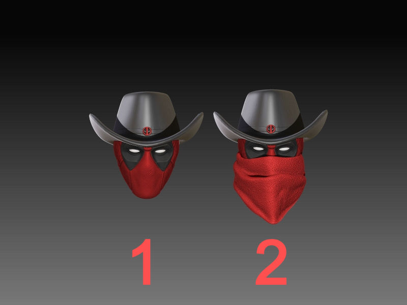 Cowboy Deadpool | Customs Cave Store