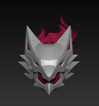 The Burning Wolf (Fortnite) | Customs Cave Store