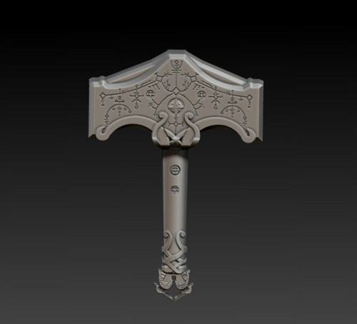God Of War - Thor's Hammer (Mjolnir) | Customs Cave Store