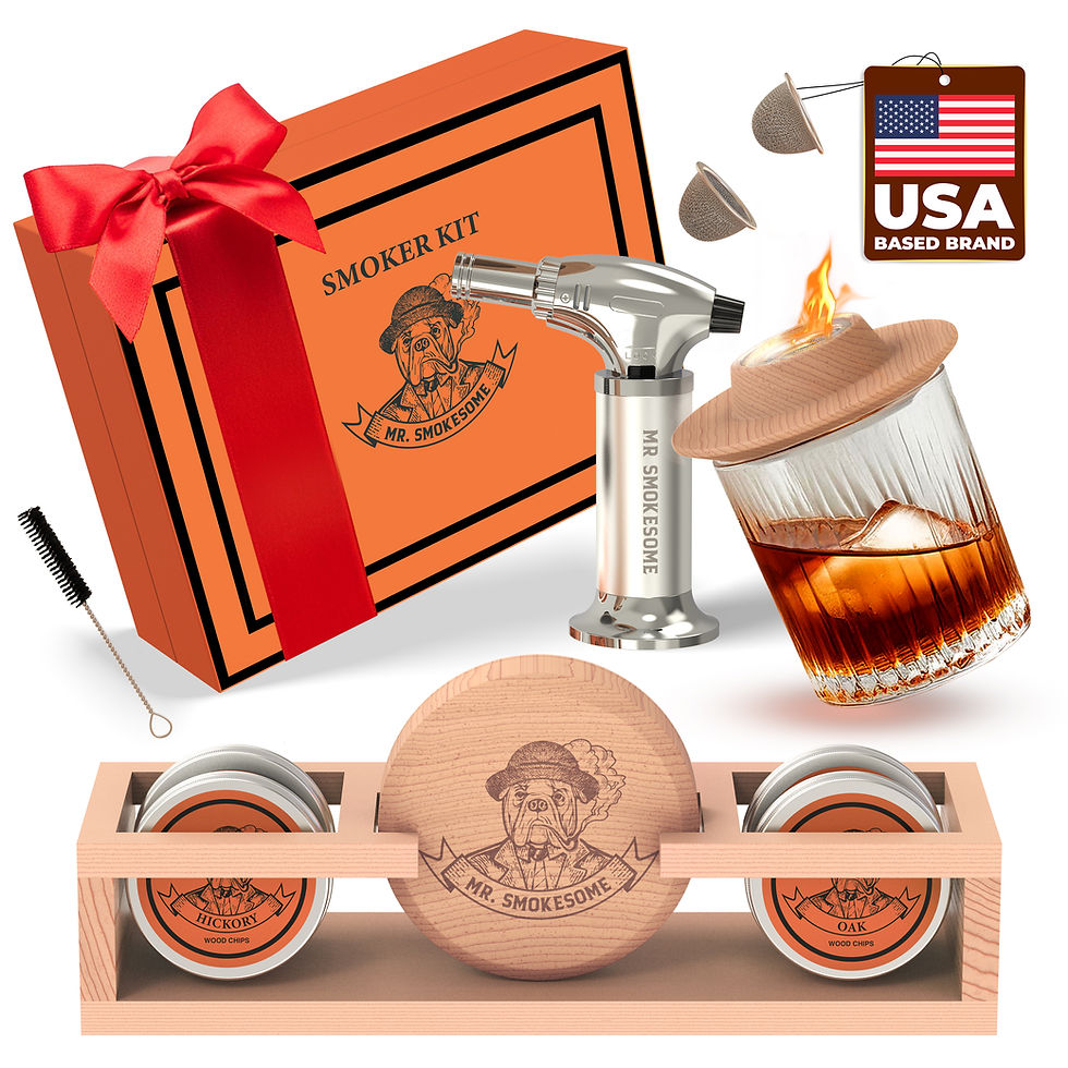 Cocktail smoker kit with torch and display stand | Mr Smokesome