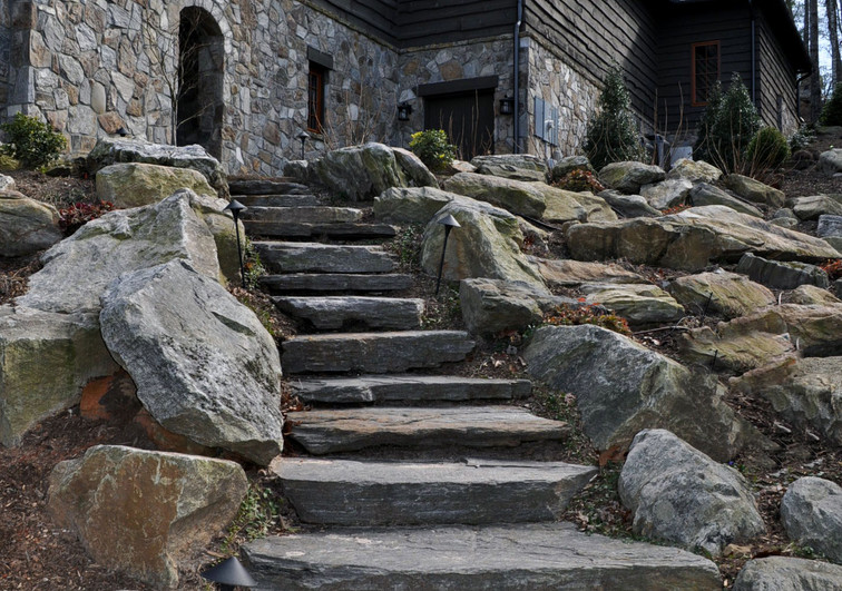 Stoney Mountain Outdoor Steps - Big Rock Catalog