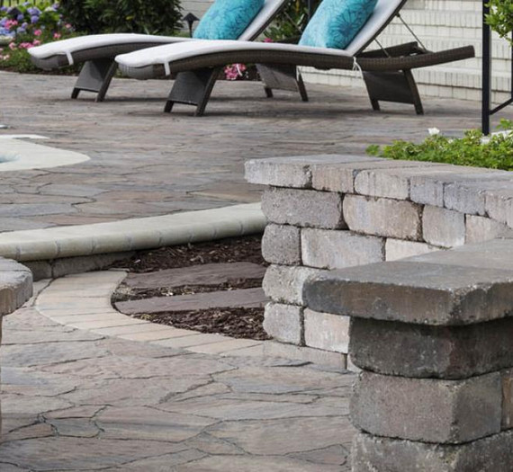 Weston Stone Retaining Wall