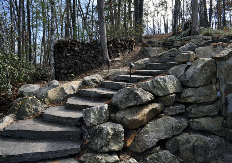 Stoney Mountain Outdoor Steps - Big Rock Catalog