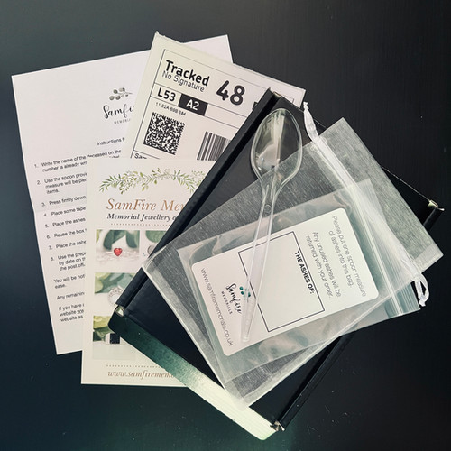 Ashes Collection Kit - Everything you need to send cremation ashes or ...