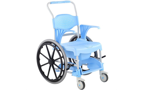 Alerta Aqua Shower Commode Chair - Self-Propelled | Accro Clearline