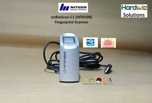 Nitgen eNBioScan C1 HFDU08 Fingerprint Biometric Scanner for Aadhaar ...