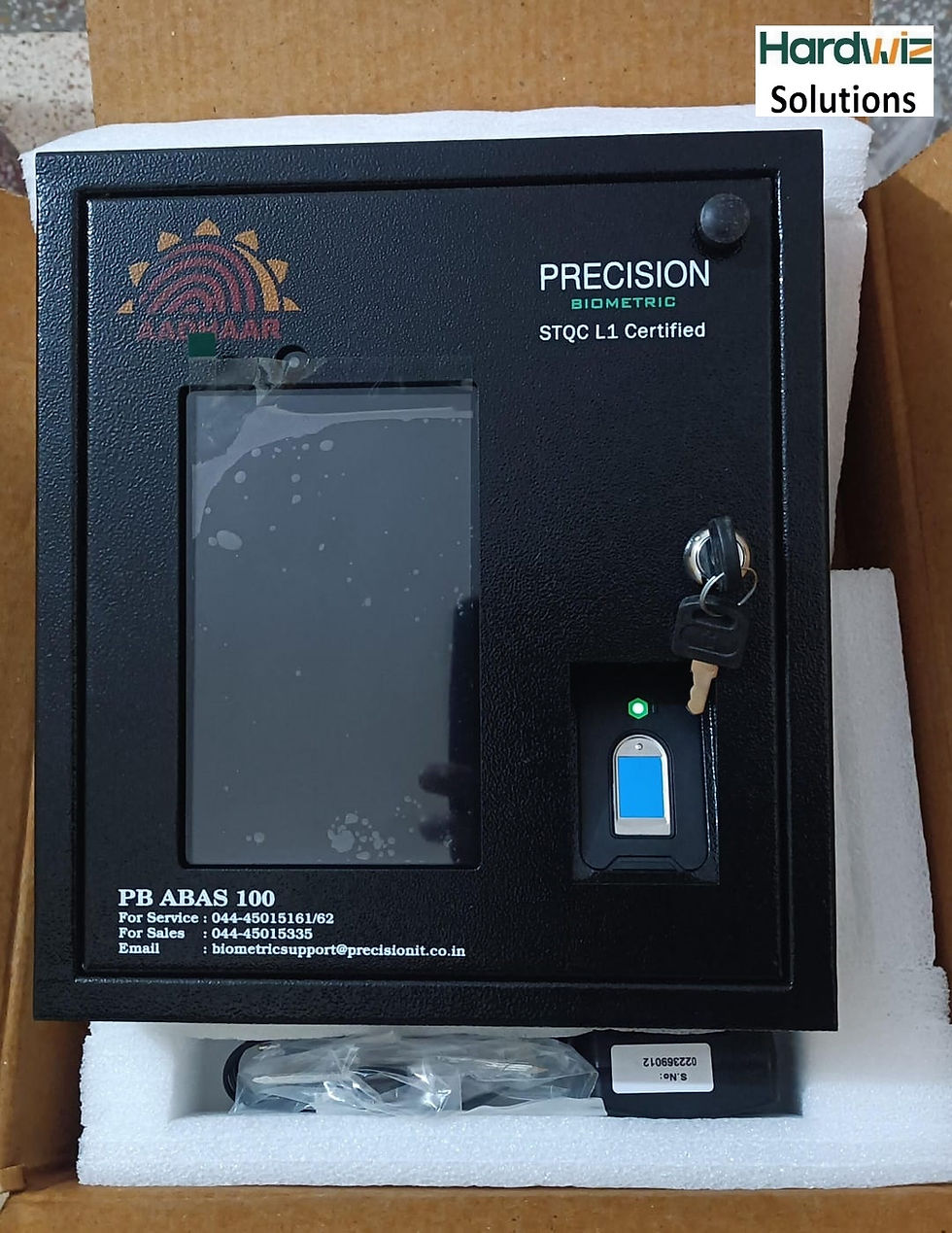 Precision PB ABAS 100 L1 Precision Aadhaar Fingerprint Attendance ...