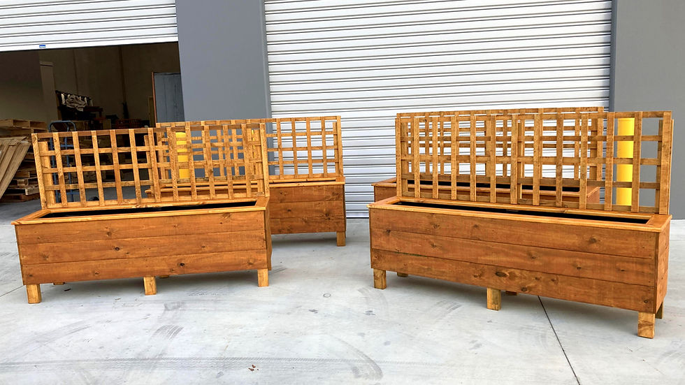 LARGE GARDEN PLANTER BOX | Redgum Planter Boxes