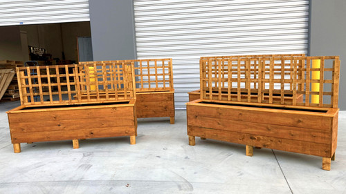 LARGE GARDEN PLANTER BOX | Redgum Planter Boxes