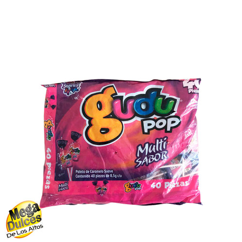 PALETA GUDU POP SONRICS | MegaDulces