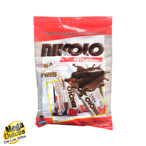 CHOCOLATE NIKOLO STICK 160 GR. | MegaDulces