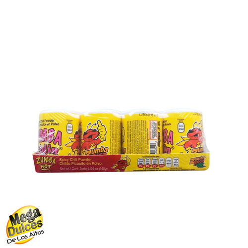 ZUMBA ACIDÍN 140 GR. | MegaDulces