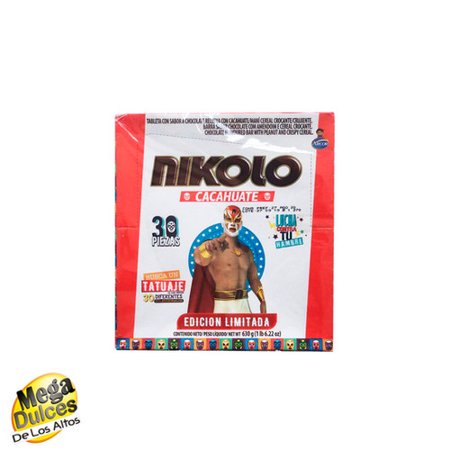 CHOCOLATE NIKOLO 21 GR. | MegaDulces