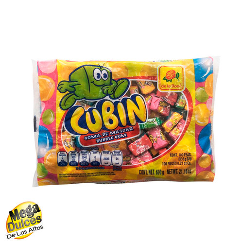 CHICLE CUBIN LA ROSA | MegaDulces