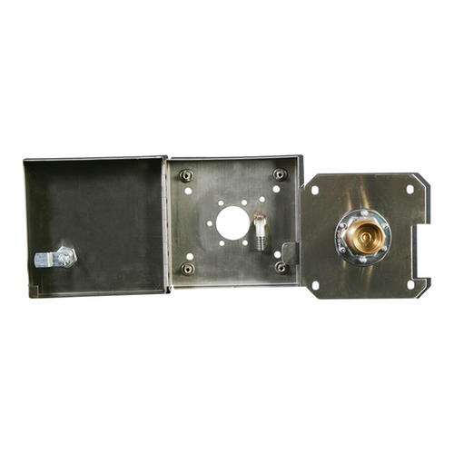 Standard Surface Mount CO2 Fill Box with Removable Plate | milcarb