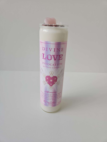 Divine Love Invocation Ritual Candle | As Above