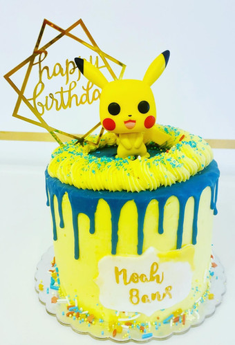 Layer cake pikachu 8/10 parts | Cupcakes TAKO