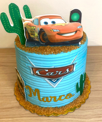 Layer cake "cars" - 8/10 parts | Cupcakes TAKO