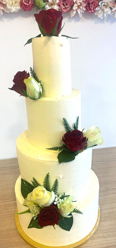Wedding cake "rouge et blanc"- 50 parts | Cupcakes TAKO