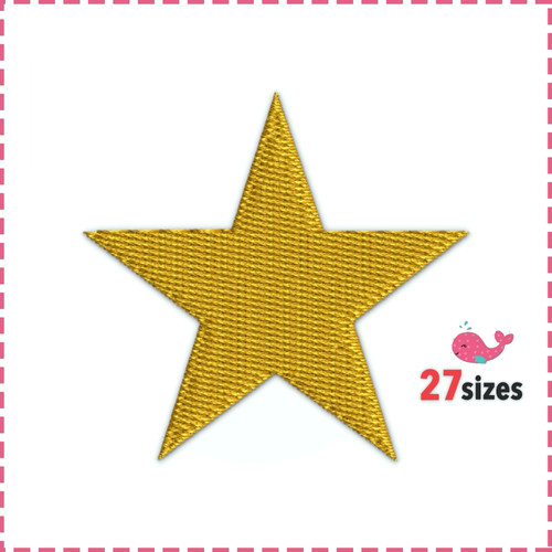Star Embroidery Design. Machine Embroidery Design. Digital Download ...