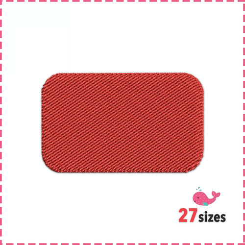 Rectangle Embroidery Design. Machine Embroidery Design. Digital ...