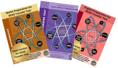 SEAG Entrance Transfer Tests, English and maths 3 book bundle ...