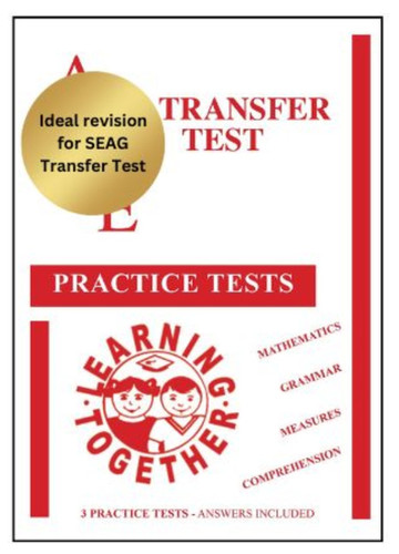 SEAG additional Practice | Transfer Test Papers