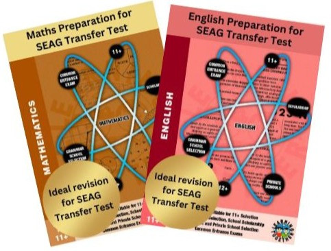 SEAG Entrance Transfer Test English and Maths 2-book bundle | Transfer ...