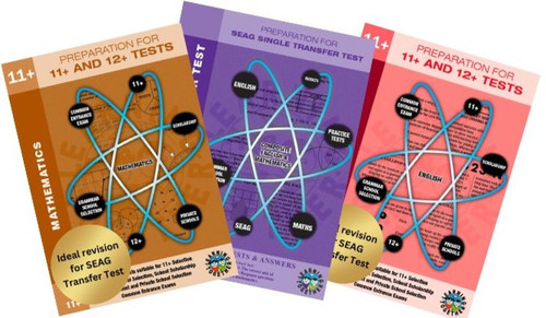 SEAG Single Entrance Test, English and maths 3 book bundle. | Transfer ...