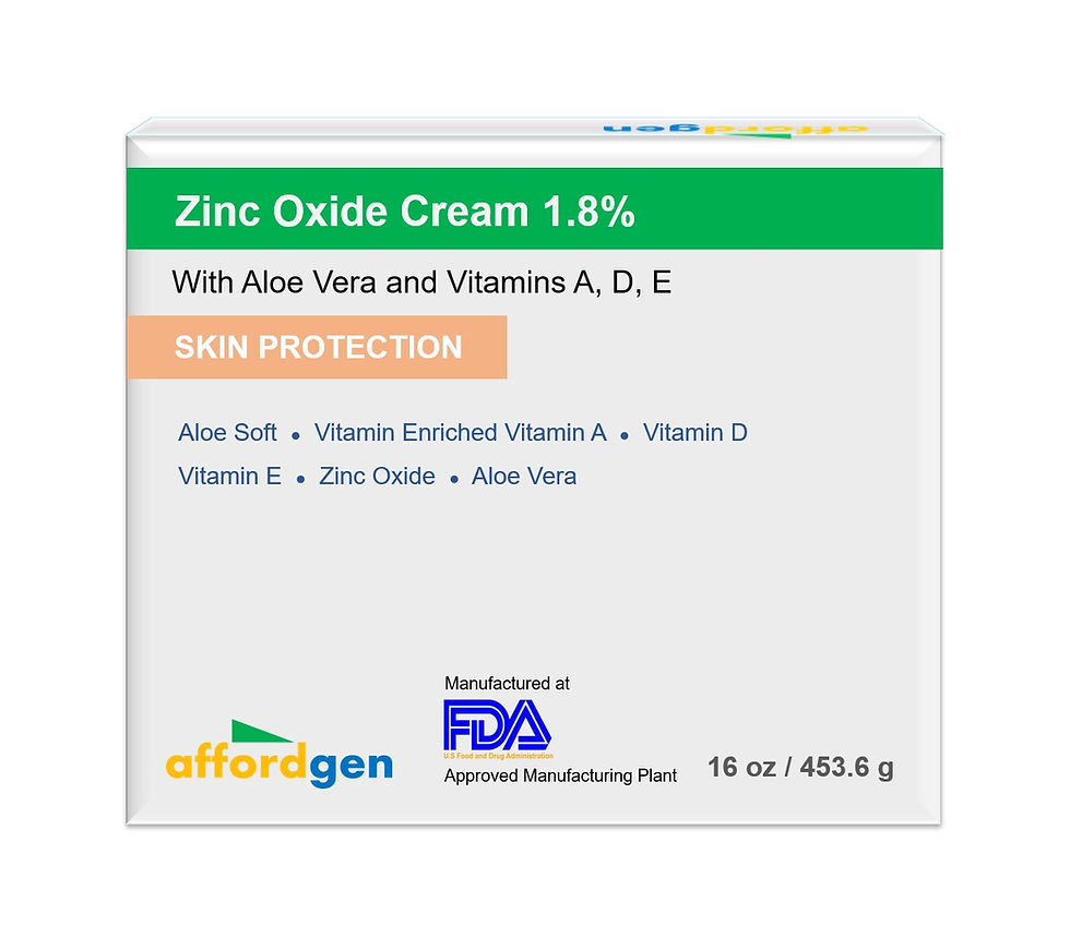 Zinc Oxide Cream 1.8% | Affordgen Pharma