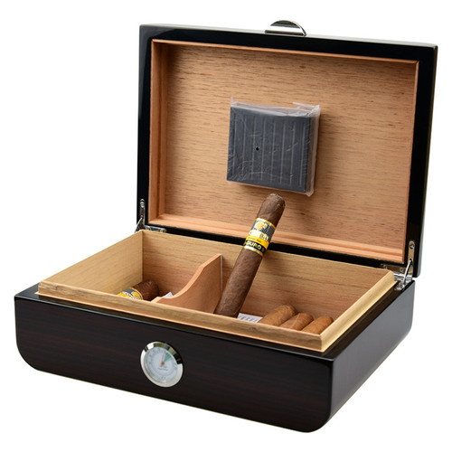 NYC 25 ct Humidor - Brown | The Big Smoke