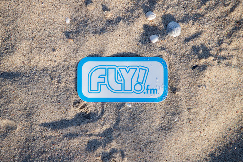 FLY.FM STICKER SQUARE | VEIN Automotive