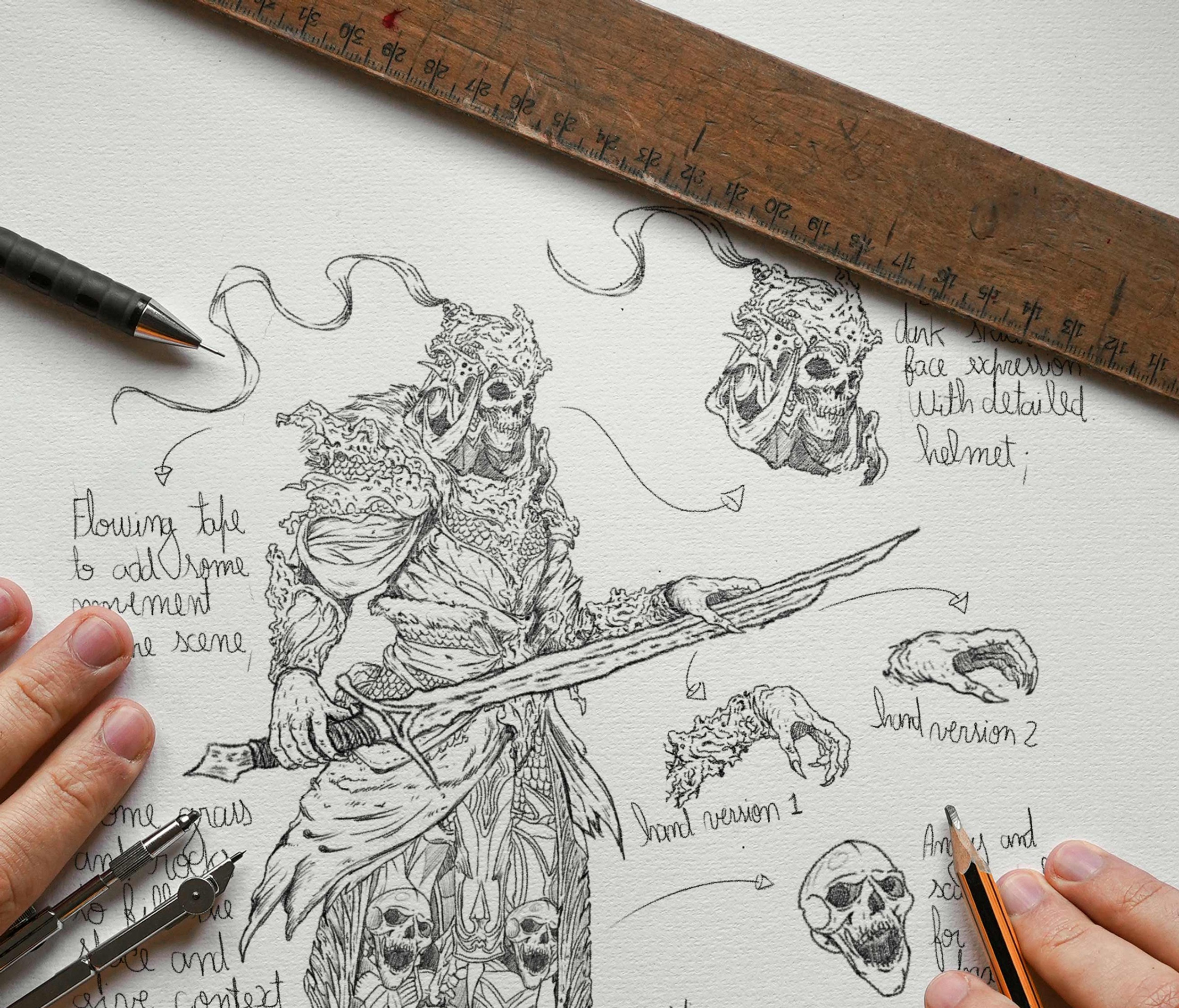 Dead Knight Tattoo Design | Gaspar Costa