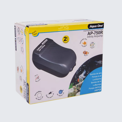 Aqua One Infinity AP-750R 2x 200L/Hr Air Pump | Jag Aquatics