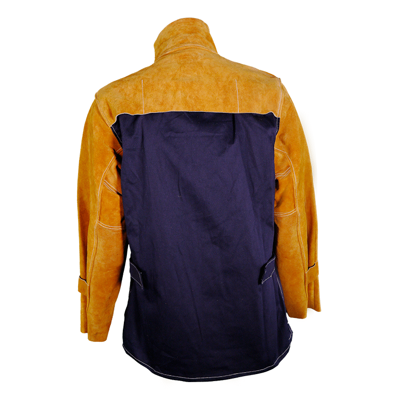 Parweld Panther Half Leather Jacket | Uk Welding Supplies