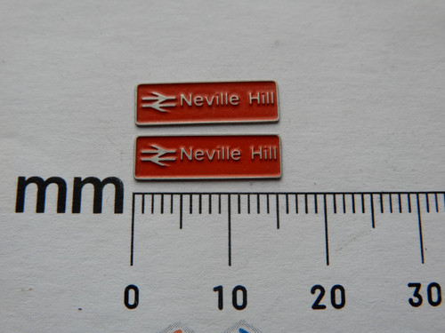 43049 Neville Hill HST Nameplates | Protoneo Online Craft Store UK