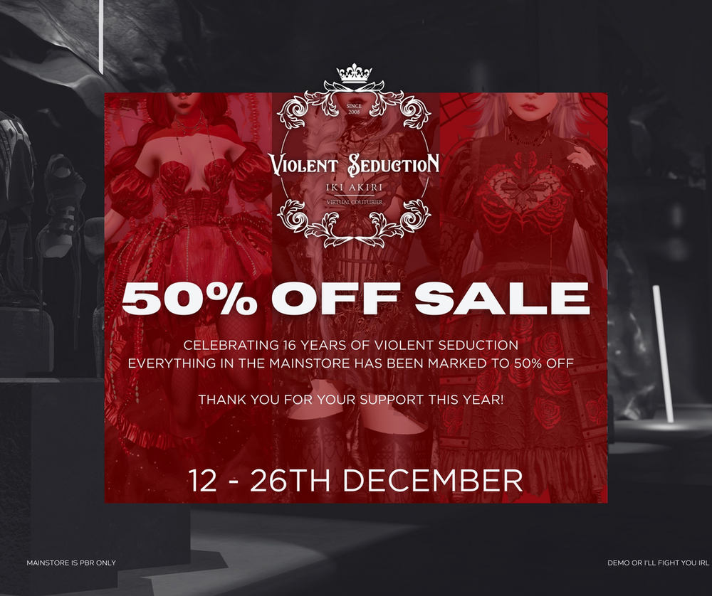 Store Sales - Second Life Syndicate