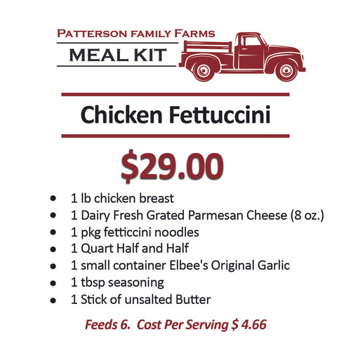 MK - Chicken Fettuccini | Patterson Family Farms