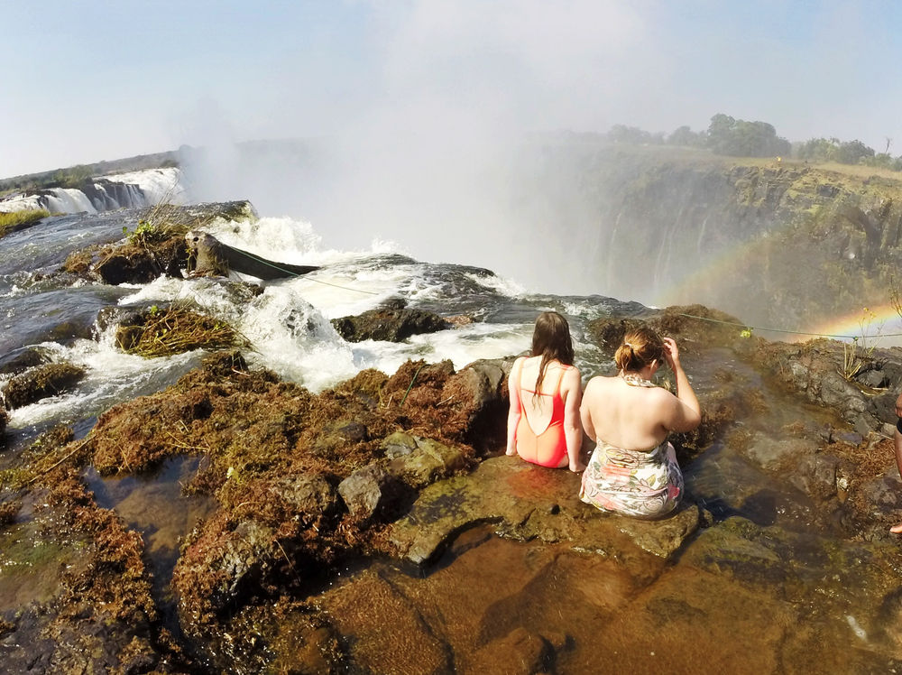 Angel’s Pool on the Edge of Victoria Falls