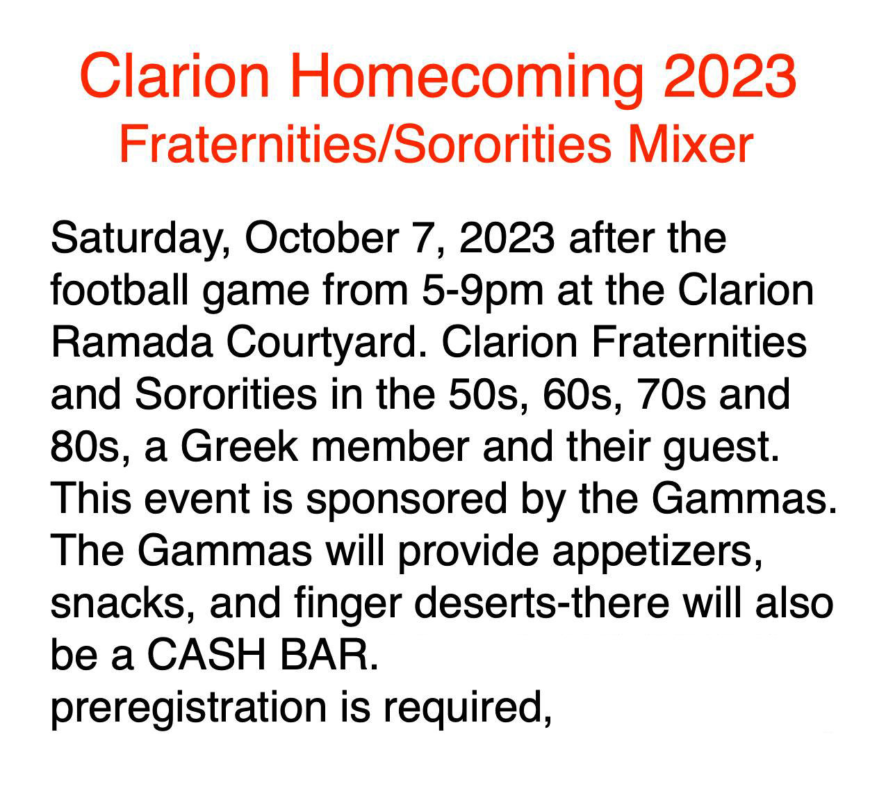 Gamma Greek Mixer | Gammas