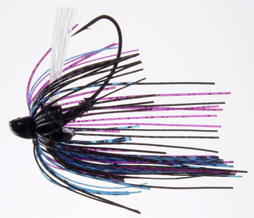Evo Heavy Cover Jig - Black Purple Blue | megastrike-store