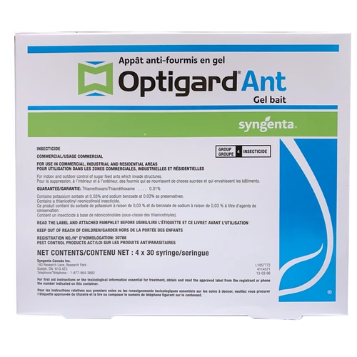 Syngenta - Optigard Ant Gel Bait - Box (4 syringe) | Ocean Blue
